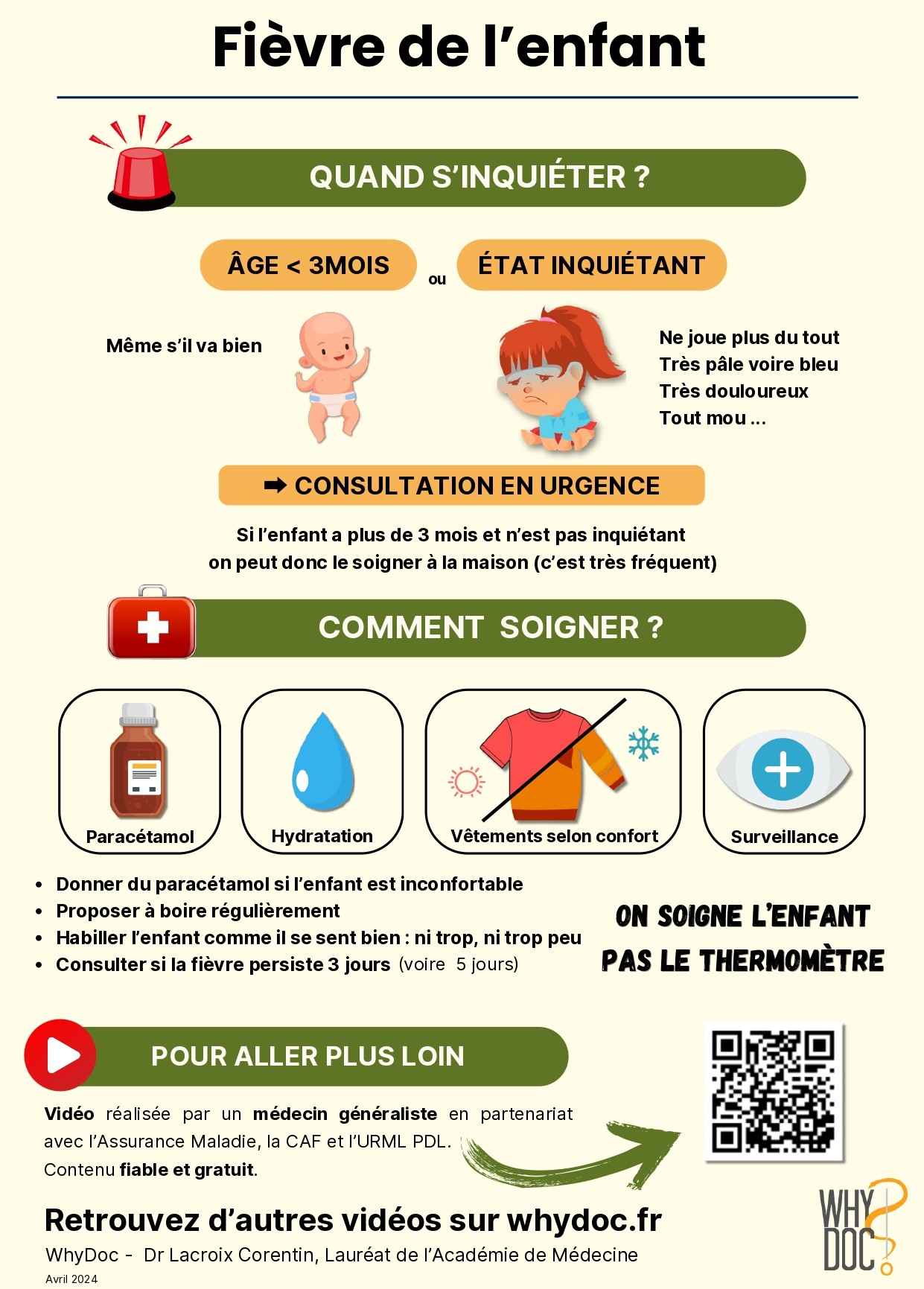 Fièvre de l'enfant - MSP BERCE SANTE